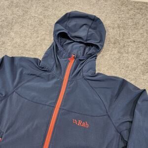 Rab | Jackets & Coats | Rab Ventus Mens M Medium Full Zip Hooded Blue ...